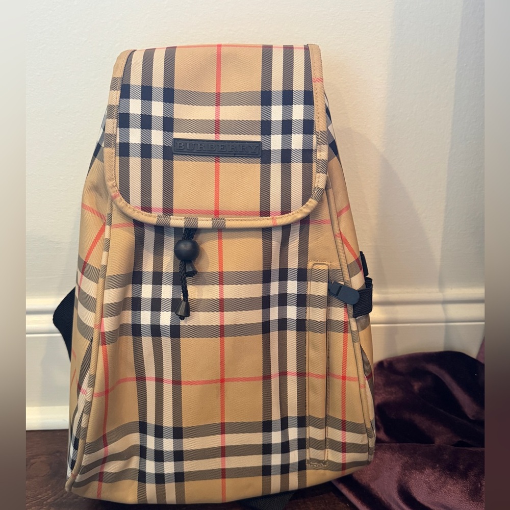 Burberry Nova Check Golf Backpack - Gem